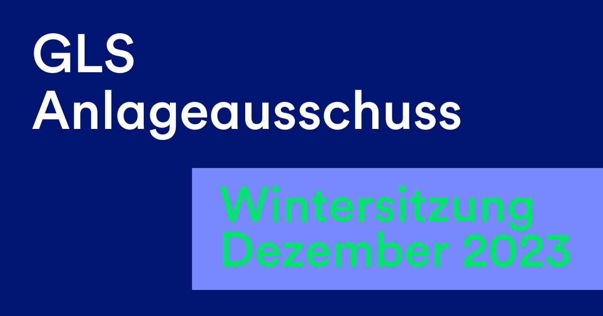 News zu nachhaltigen Fonds - GLS Investments